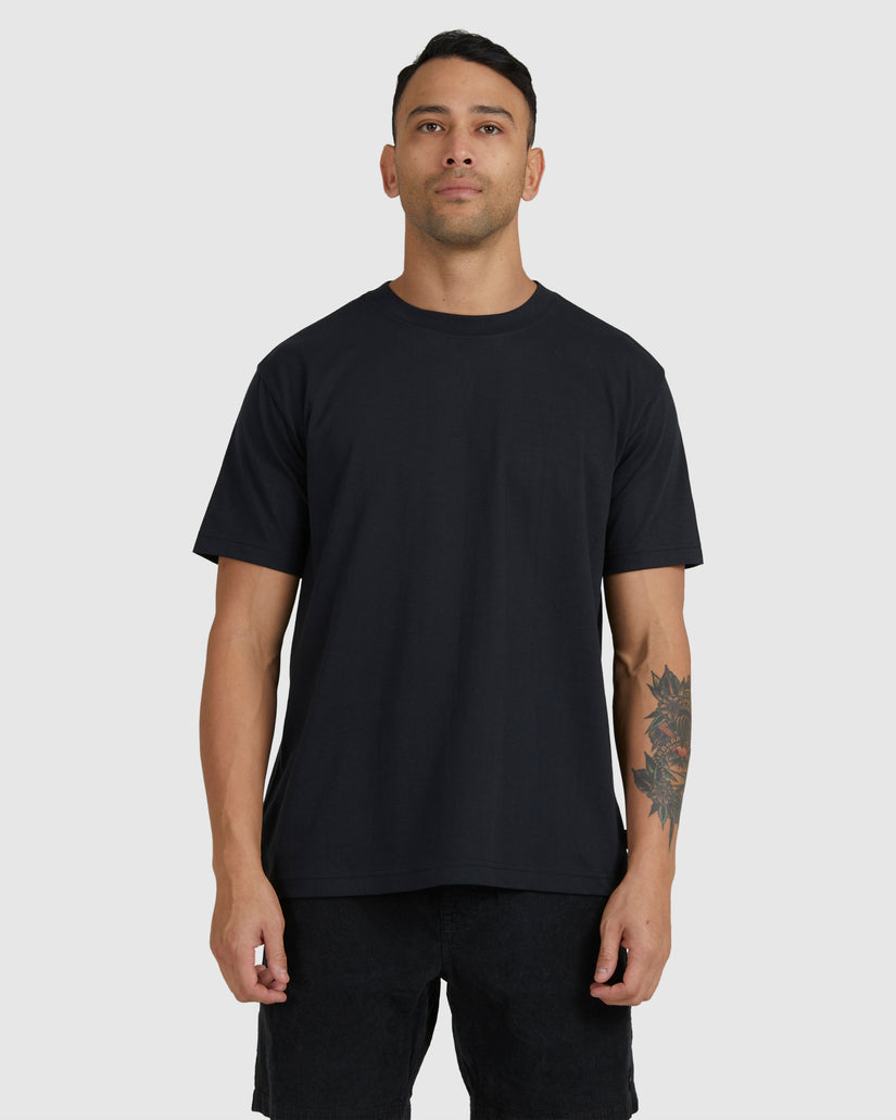Buy Mens RVCA Basic T-Shirt by RVCA | Surf Dive 'n Ski