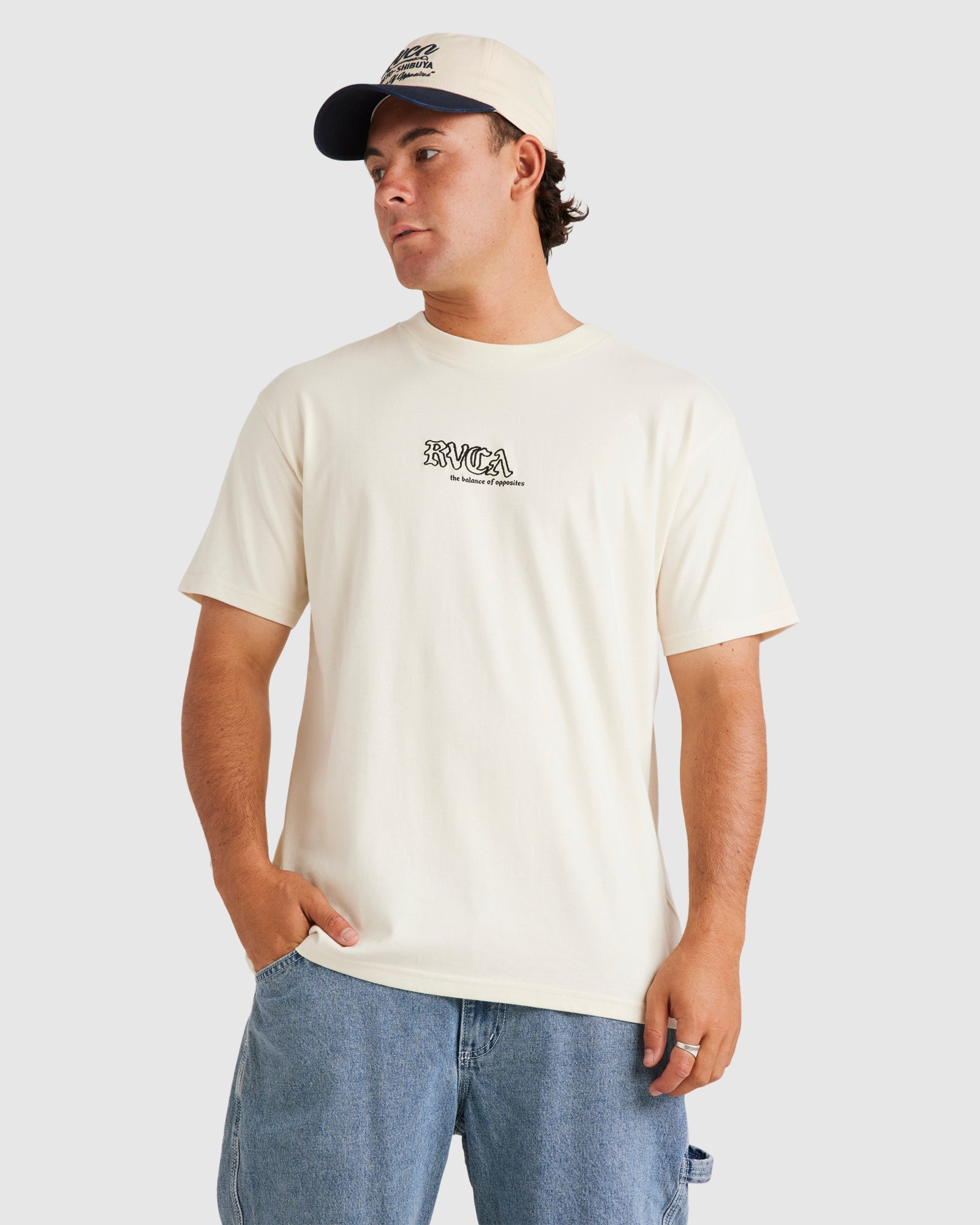 Buy Mens Thread The Line T-Shirt by RVCA | Surf Dive 'n Ski
