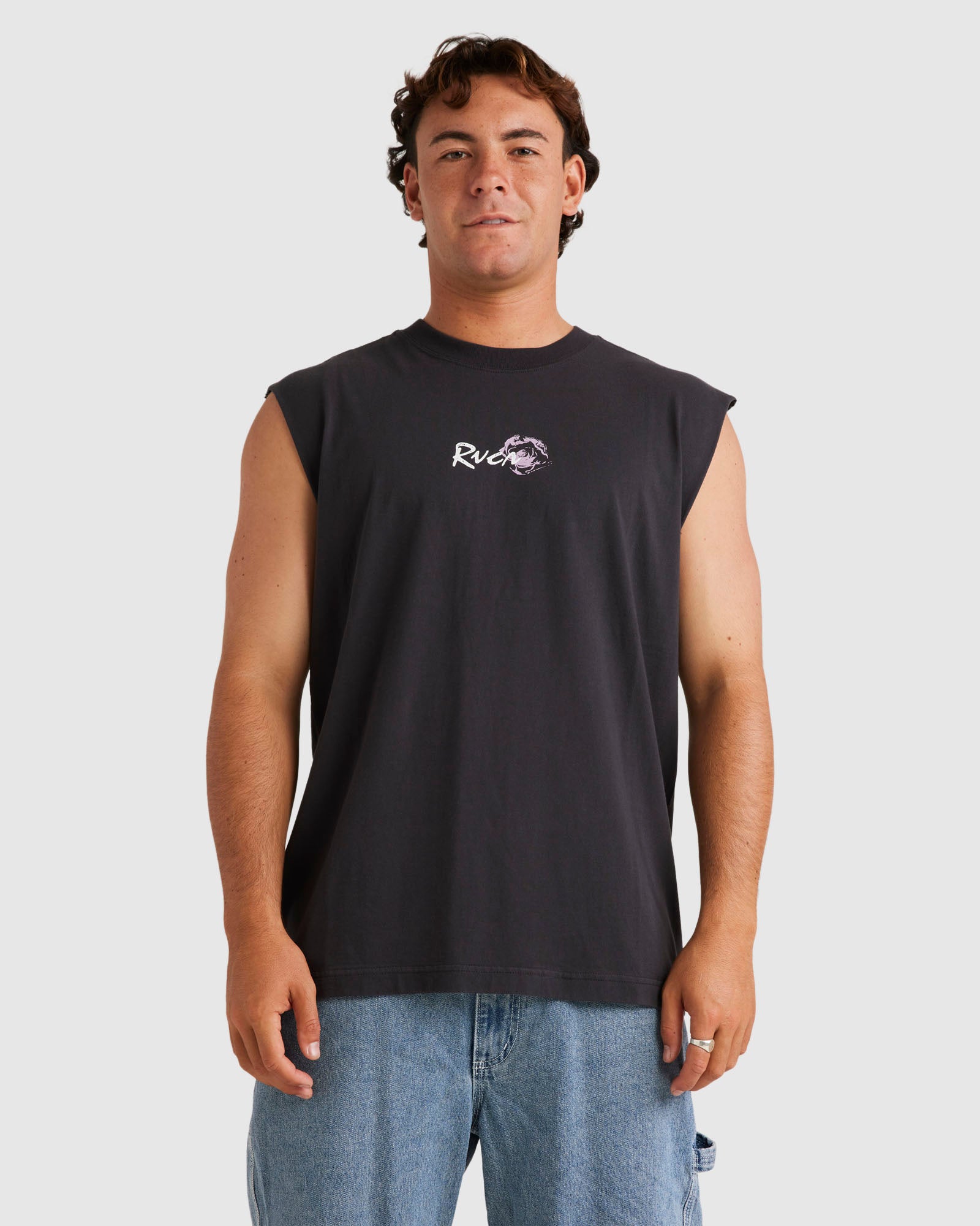 Buy Mens Picked Up Muscle Shirts by RVCA | Surf Dive 'n Ski